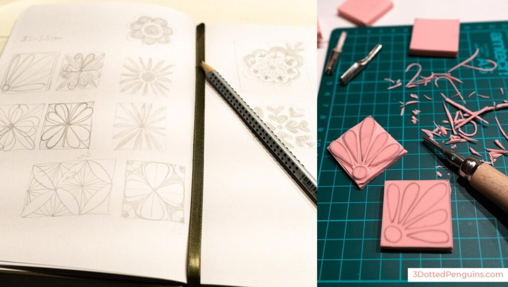 3dottedpenguins | My journey – how I got started with block printing